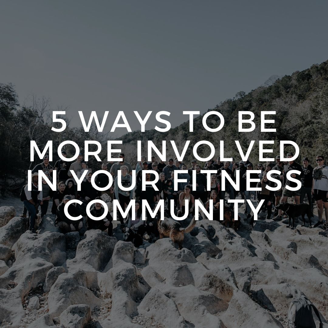 5 Ways To Be More Involved In Your Fitness Community – LRX Apparel