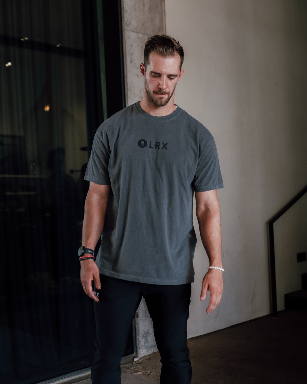 The LRX Shirt - Washed Grey – LRX Apparel